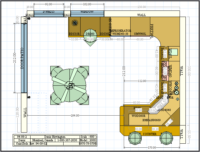 DecoTech Pro - Brochure - Introduction - Kitchen Floor Plan